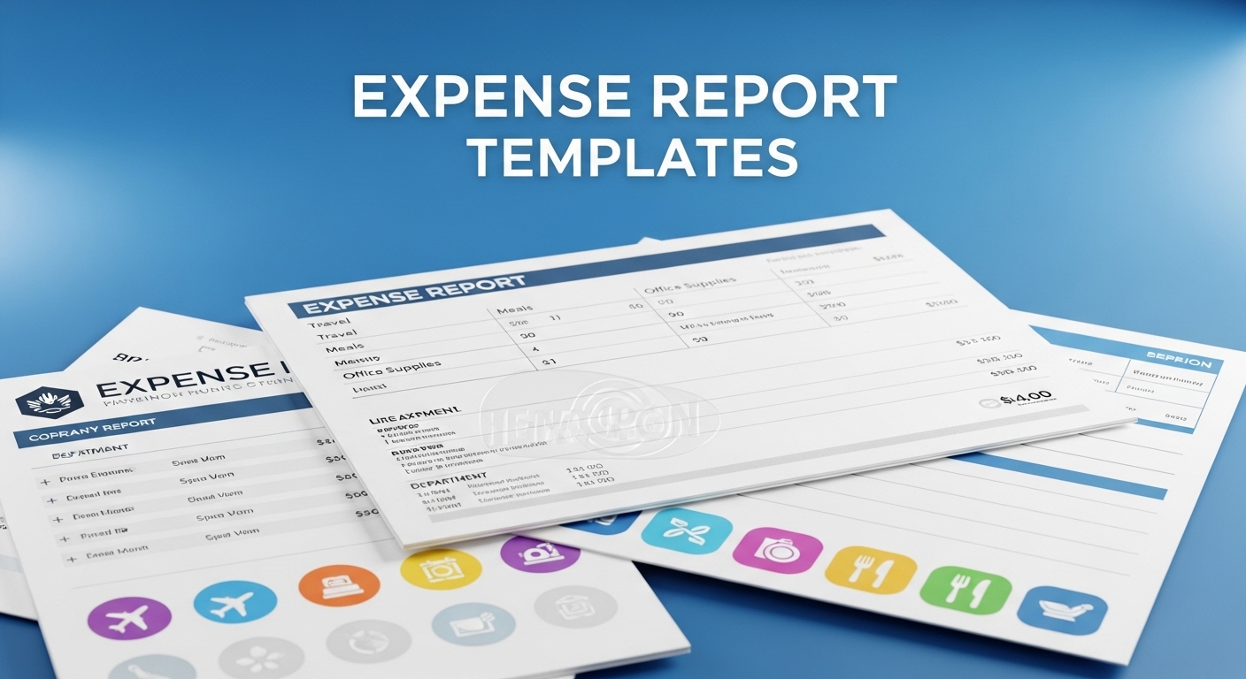 6 Expense report templates Word Excel - Free Formats Excel Word
